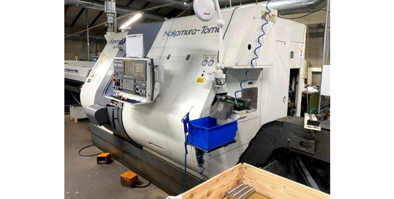Tornio a controllo numerico NAKAMURA WY250 Supermill 9 assi (12903) Macchine utensili d ...